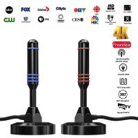 China Free Channel HD Digital TV Antenna 28dBi Gain Indoor Booster VHF UHF 75 Ohm for sale