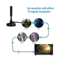 China Indoor 4K Wireless Amplifier Signal Booster for Caravan DVB T2 HD Digital TV Antenna 25dBi Gain 330mm for sale