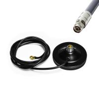 China Indoor Portable Base Fiberglass Antenna Magnetic Base 868MHz 915MHz 50 Ohm RG58 Cable for sale