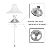 China Indoor Ceiling Antenna 360° Horizontal Beamwidth 5dBi 600-2700MHz GSM 3G 4G WiFi N Male for sale