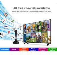 China Indoor 4K Wireless Amplifier Signal Booster for Caravan DVB T2 HD Digital TV Antenna 25dBi Gain 330mm for sale