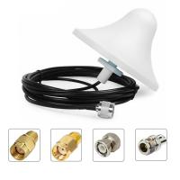 China Indoor Ceiling Antenna 360° Horizontal Beamwidth 5dBi 600-2700MHz GSM 3G 4G WiFi N Male for sale