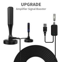 China 28dBi Gain VHF UHF Indoor Outdoor DVB-T DVB-T2 FM HD TV Antenna 250mm for sale