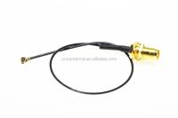China U.FL to SMA Female Bulkhead RG316 Coax Cable Assembly 50 Ohm 15cm for sale