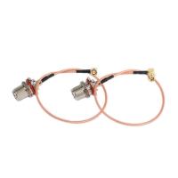 China RG316 N Female to Male RF Coaxial Extension Cable 15cm 50 Ohm Communication Antenna Pigtail for sale
