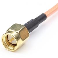 China RG316 N Female to Male RF Coaxial Extension Cable 15cm 50 Ohm Communication Antenna Pigtail for sale