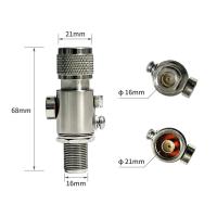 China N Female to N Male UHF RF Coaxial Surge Protector Lightning Arrester 750V DC-300MHz for sale