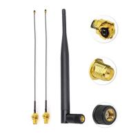 China ABS Dual Band 5dBi WiFi Antenna 2.4GHz 5GHz 5.8GHz for Long Range Indoor Wireless Receiver for sale
