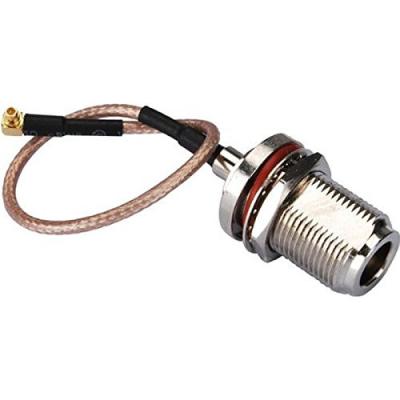 China VSWR 1.5 RF Connector Antenna Transfer Line Female Needle to IPEX 1.13 Cable 15cm for sale
