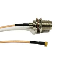 China VSWR 1.5 RF Connector Antenna Transfer Line Female Needle to IPEX 1.13 Cable 15cm for sale