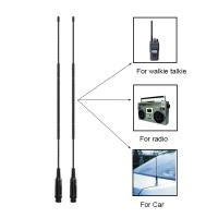 China VHF UHF Dual Band Car Radio Antenna 50 Ohm 6dB Gain for Motorola Walkie Talkie CB for sale