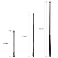 China VHF UHF Dual Band Car Radio Antenna 50 Ohm 6dB Gain for Motorola Walkie Talkie CB for sale