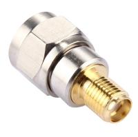 China Brass F Type Male Plug to Female Jack Straight RF Coaxial Adapter 75 Ohm for sale