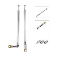 China Aluminum Alloy 10 Sections Telescopic VHF UHF FM HF Car Radio DAB Antenna 6DB Gain for sale
