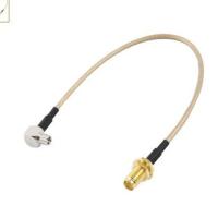 China RG316 Coaxial RF Antenna Cable 3.5dBi Gain 50 Ohm SMA Connector Custom Length for sale