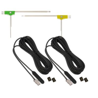 China 1575.42MHz GPS Antenna 25dBi High Gain L-Type GT Film Antenna for Car Window Indoor Use for sale