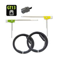 China 1575.42MHz GPS Antenna 25dBi High Gain L-Type GT Film Antenna for Car Window Indoor Use for sale