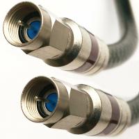 China Low Loss 75 Ohm RG11 Coaxial Cable 3000mm for UHF VHF HDTV CATV F Type Brass Connector for sale