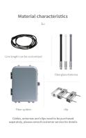 China Fiber Fusion Splicer 12 Port Distribution Box IP65 PVC Enclosure for 4G Network 0-2500MHz for sale