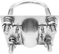 China Stainless Steel Antenna Mount Bracket 1.8-2.4cm for Outdoor Glass Fiber LoRa Antenna for sale