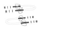 China Stainless Steel Antenna Mount Bracket 1.8-2.4cm for Outdoor Glass Fiber LoRa Antenna for sale