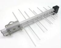 China Mini Outdoor Aluminum VHF UHF 20E Yagi Antenna 470-862MHz 8dBi for TV Broadcast for sale
