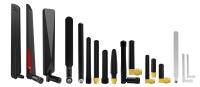 China 12dBi 868MHz 915MHz WiFi Rubber Duck Antenna ABS 2.4GHz 5GHz F Female for sale