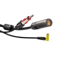 China Dual Band Indoor Outdoor Booster Antenna 25dB Gain 12-24V for DAB FM AM Car Radio for sale
