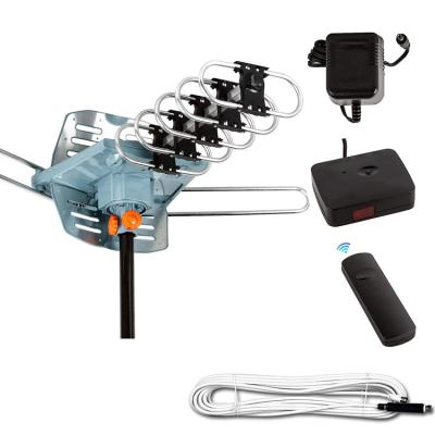 China Yetnorson 28dBi Long Range VHF UHF HD TV Antenna Rotating Yagi Outdoor Digital 174-862MHz for sale