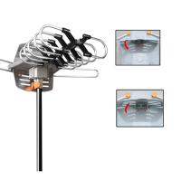 China Digital Outdoor TV Antenna 28dBi Gain VHF UHF 75 Ohm with RG174 Cable Customizable for sale