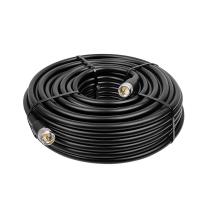 China 50 Ohm RG174 Coaxial Cable 3m CCA Inner Conductor 2.74mm N Female Connector for sale