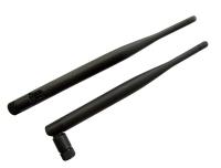 China Dual Band Rubber Duck Antenna 868MHz 900MHz 2.4G 5.8G 5dBi Gain RP-SMA Male for sale