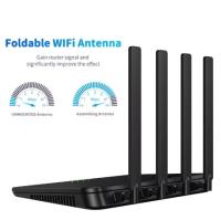 China 2.4GHz 5dBi Rubber Duck WiFi Antenna 4G 5G Foldable Omni Antenna 15cm for sale