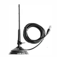 China 5dBi Gain VHF AM FM Radio Car Antenna Universal Roof Mount 88-108MHz 50 Ohm for sale