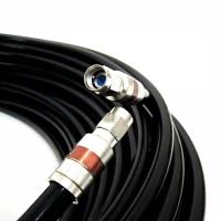 China RG6 Coaxial Cable 0-6G 50 Ohm SMA Male 3m for TV Antenna RF Extension for sale