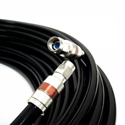 China RG6 Coaxial Cable 0-6G 50 Ohm SMA Male 3m for TV Antenna RF Extension for sale