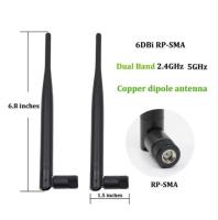 China 50 Ohm 5dBi 2.4GHz WiFi Omnidirectional Antenna for 3G 4G LTE Communication 15cm for sale