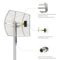 China Outdoor Omni WiFi Antenna 15 dBi 2.4GHz 5GHz Long Range 50 KM N-Type Female for sale