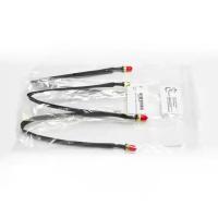 China Customized Window Flat Cable SMA N UHF Connector 30cm Length for Antenna for sale