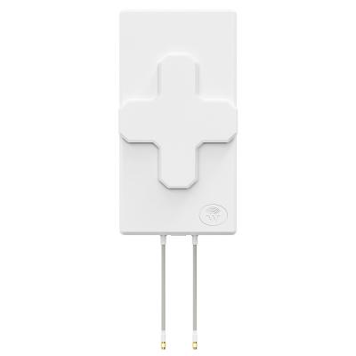China 50Ω Input Impendence 25dBi 698-2690MHz 4G/LTE MIMO Panel Antenna with 210*210 Dimension for sale
