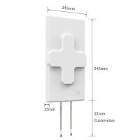 China 50Ω Input Impendence 25dBi 698-2690MHz 4G/LTE MIMO Panel Antenna with 210*210 Dimension for sale