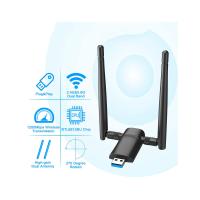 China 300Mbps USB WiFi Adapter Wireless Ethernet Dongle 5dBi Antenna for Windows 7 for sale