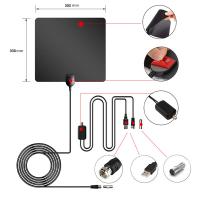 China High Gain UHF DVB Amplifier Signal Booster 20dB Indoor Digital TV Antenna for sale