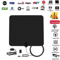 China Amplified Digital TV Antenna 360 Reception 28dBi Gain Portable Mini Design for sale