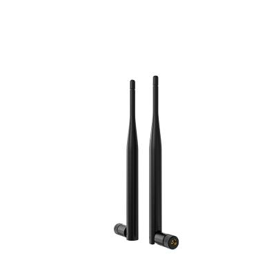 China TPEE 5dBi 4G 5G 2.4G 5.8G Dual Band WiFi 6 Indoor Duck Router Antenna 50W for sale