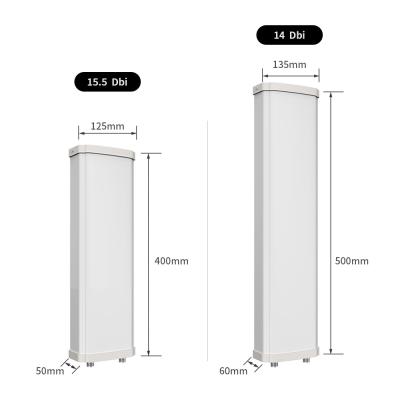 China 915MHz 15dBi 120 Degree MIMO Sector Antenna 18 Front to Back Ratio for sale
