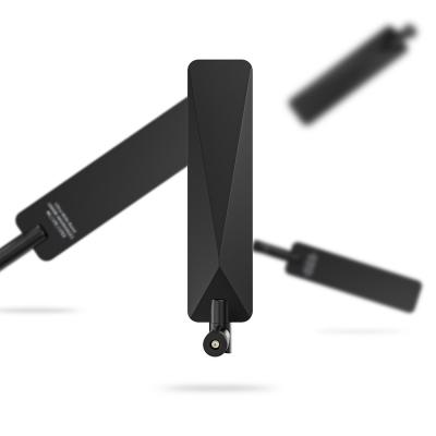 China Dual Band 2.4GHz 5GHz 5dBi Tilt Rubber Duck WIFI Antenna with IPEX Connector 19.6cm for sale