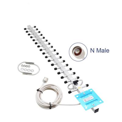 China GSM 800 850 900 High Gain 20 dBi 19 Elements Yagi Antenna Outdoor 50 Ohm N Female for sale