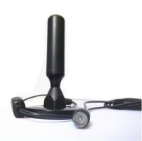 China Pole Coaxial Connector TV Antenna ABS 28dBi Gain 147-862MHz VHF UHF Indoor for sale