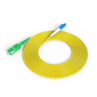China Wireless Internet Access Fiber Optic Cable with APC Polish and Customized Length for sale